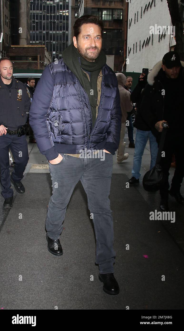 Gerard Butler on Today Show to talk about new movie Plane. -PICTURED ...