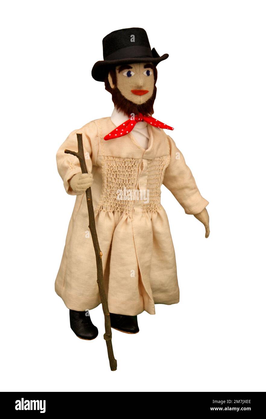 A Scarecrow Depicting an Old Fashioned Farmer Stock Photo - Alamy