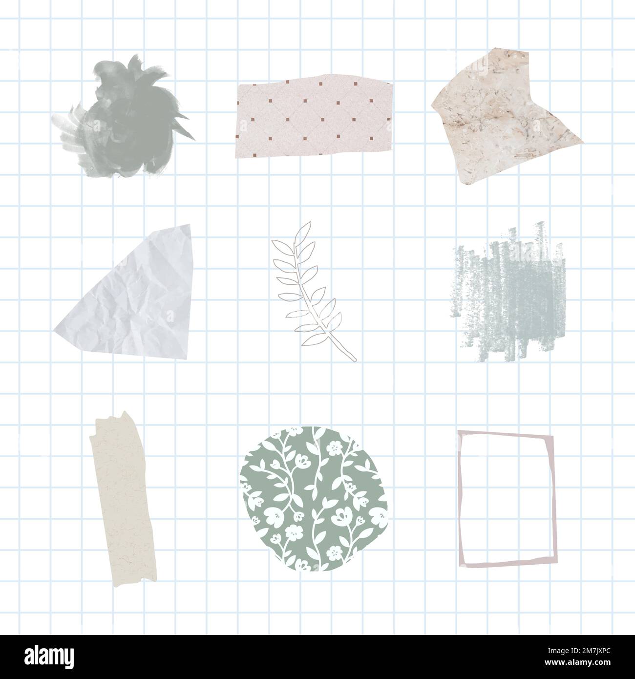 Abstract pastel badge set vector Stock Vector Image & Art - Alamy