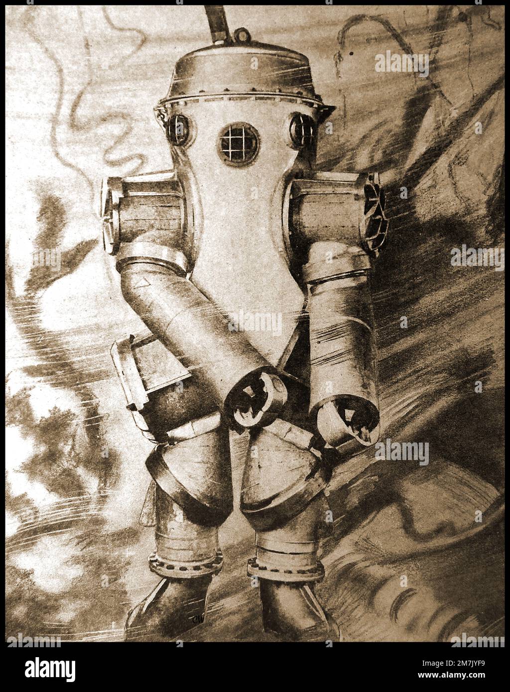 Old Atmospheric Diving Suit