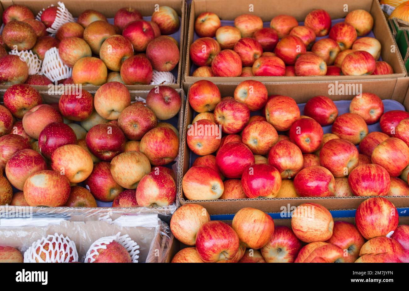 Free Fair Street Market Stall With Apple. Traditional Brazilian Free ...