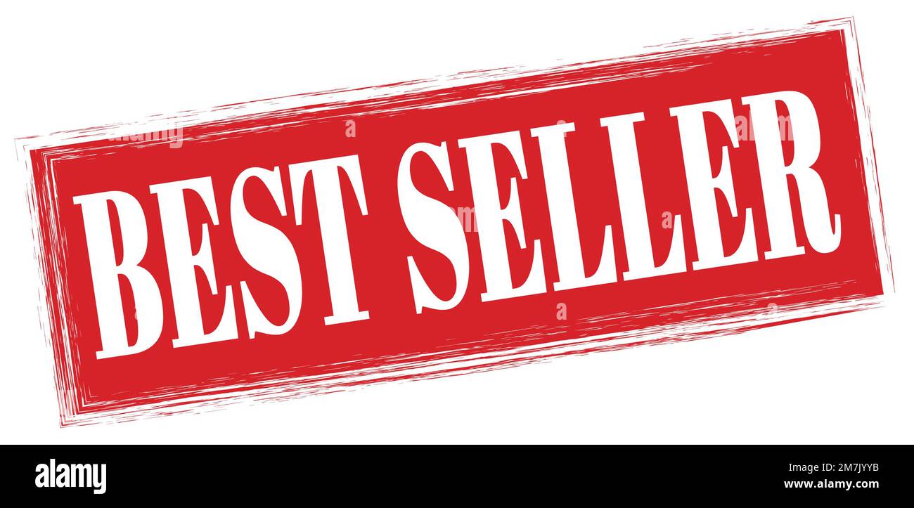 BEST SELLER text written on red rectangle stamp sign Stock Photo - Alamy