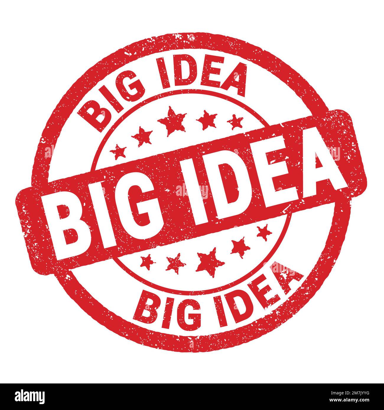 Big idea stamp hi-res stock photography and images - Alamy