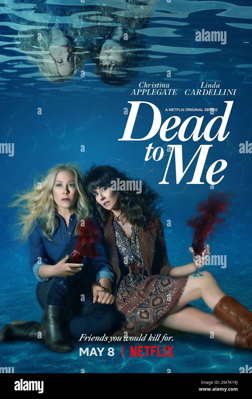 Dead to Me Poster Stock Photo - Alamy