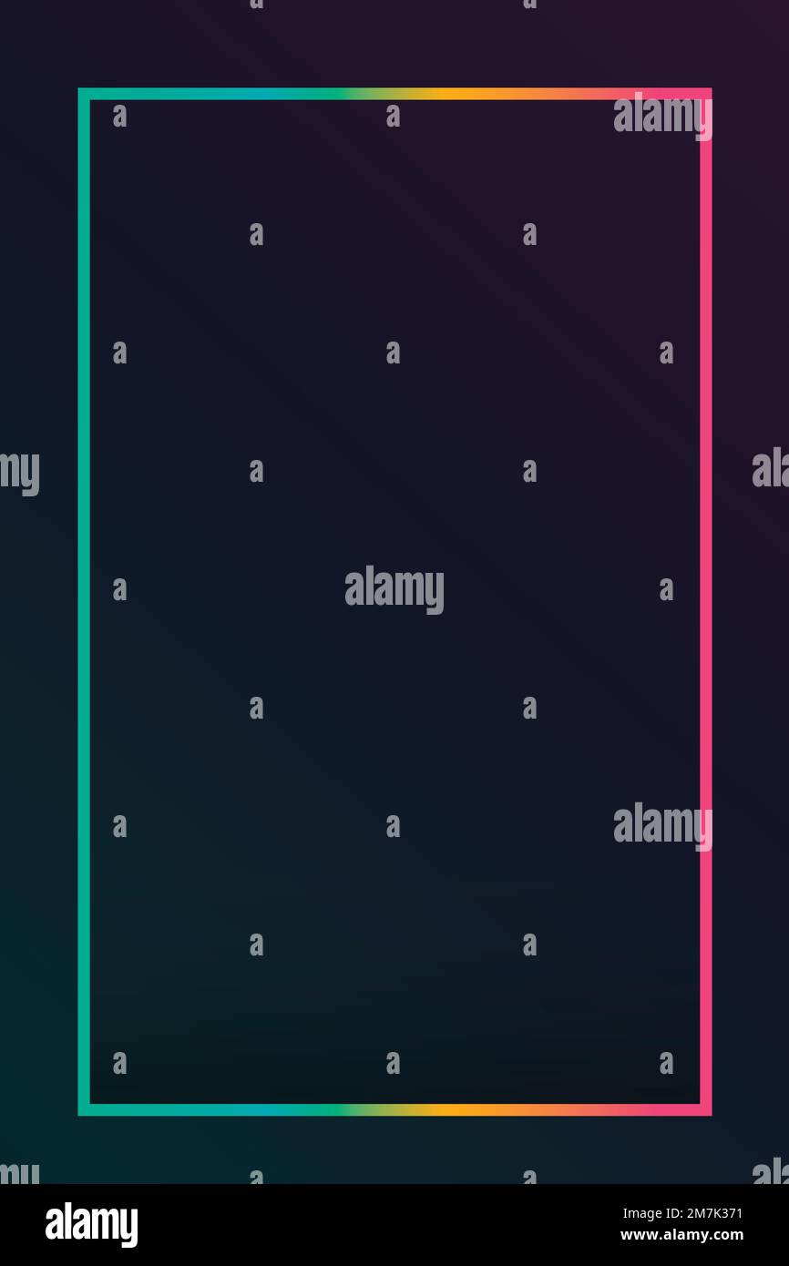 Gradient border black background vector Stock Vector Image & Art - Alamy