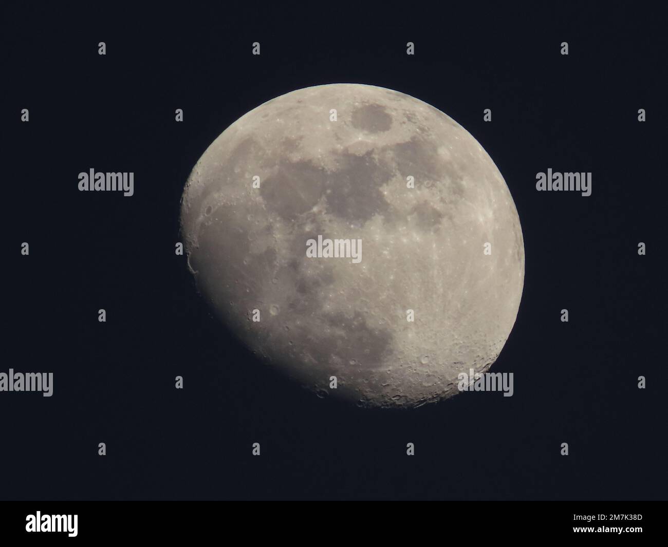 Waxing gibbous phase moon hi-res stock photography and images - Alamy