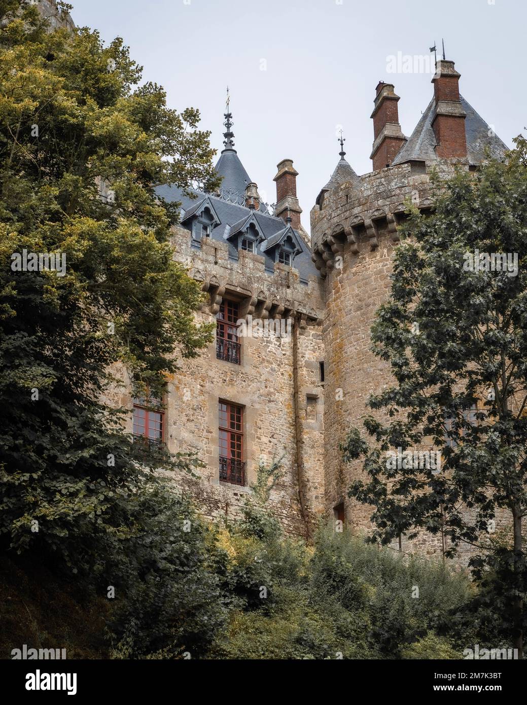 Combourg castle hi-res stock photography and images - Alamy