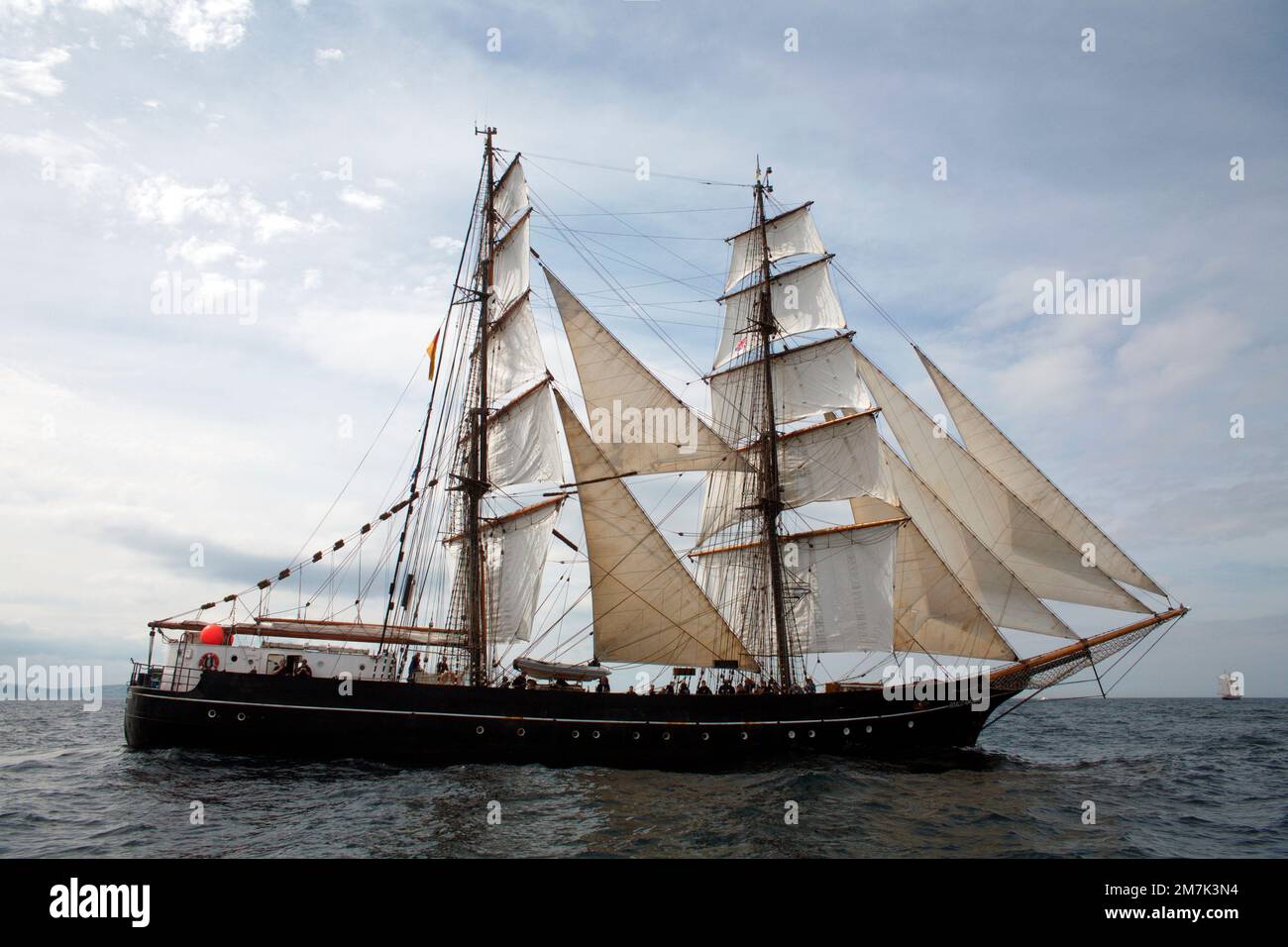 German brig Roald Amundsen Stock Photo - Alamy