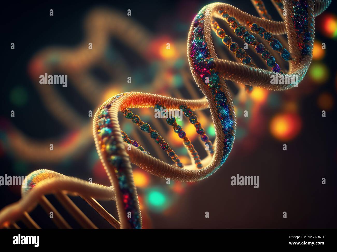 Human genome dna molecule double helix hi-res stock photography and ...