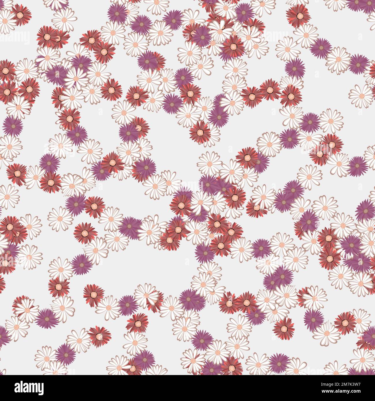 Small pink rose flowers Stock Vector Images - Alamy