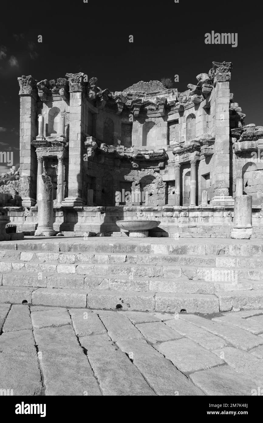 Jordan jerash culture Black and White Stock Photos & Images - Alamy