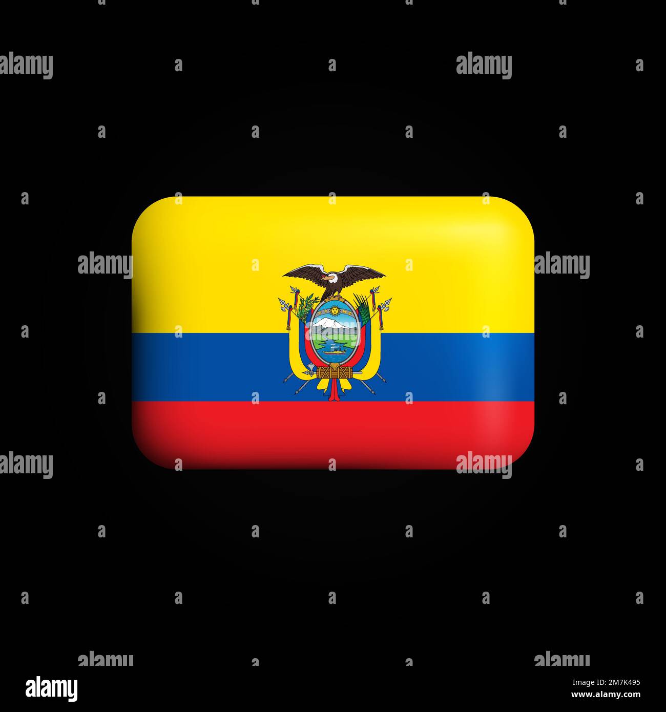 Ecuador official flag Stock Vector Images - Alamy