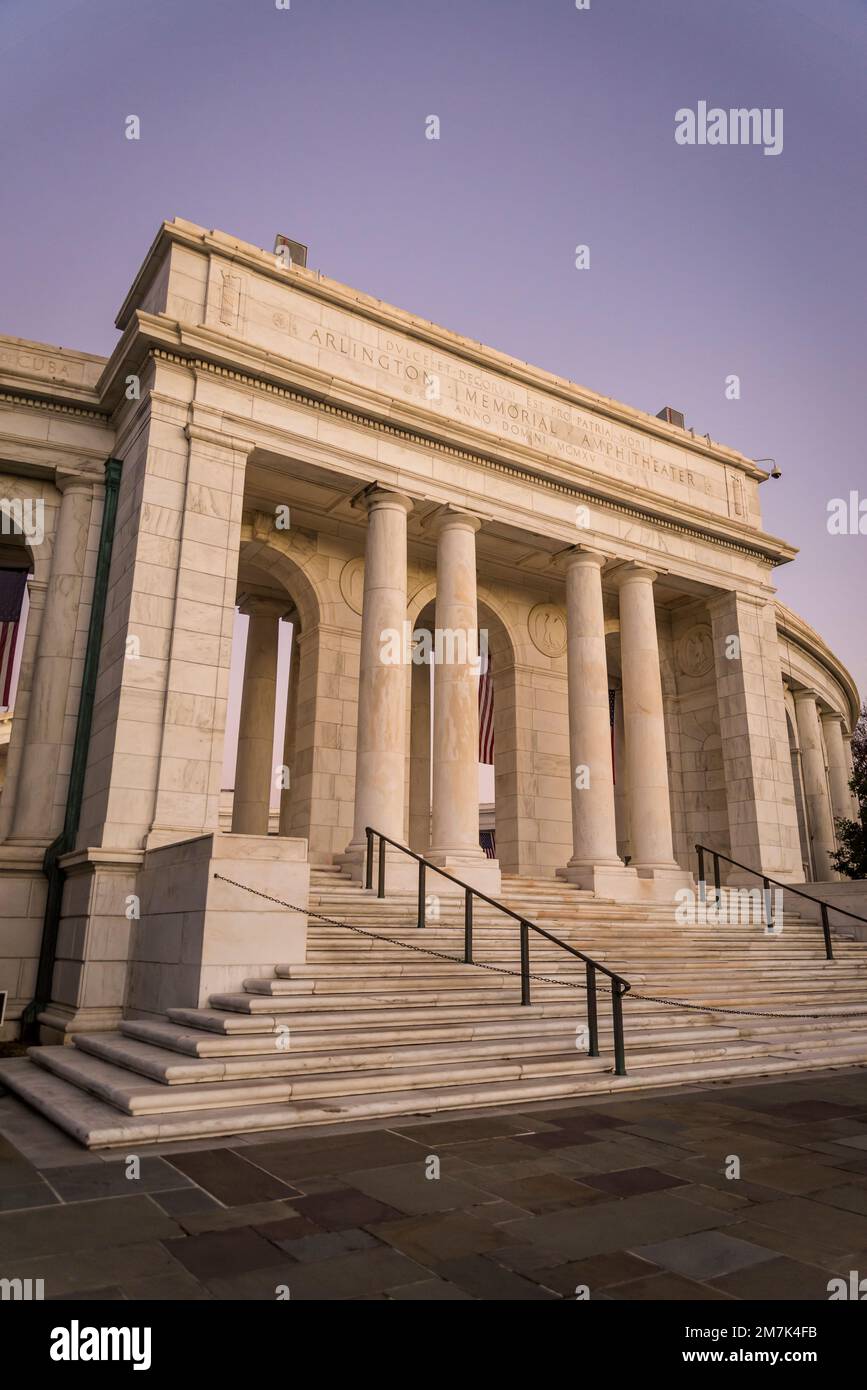 Arlington Memorial Amphitheater, Arlington National Cemetery, United ...