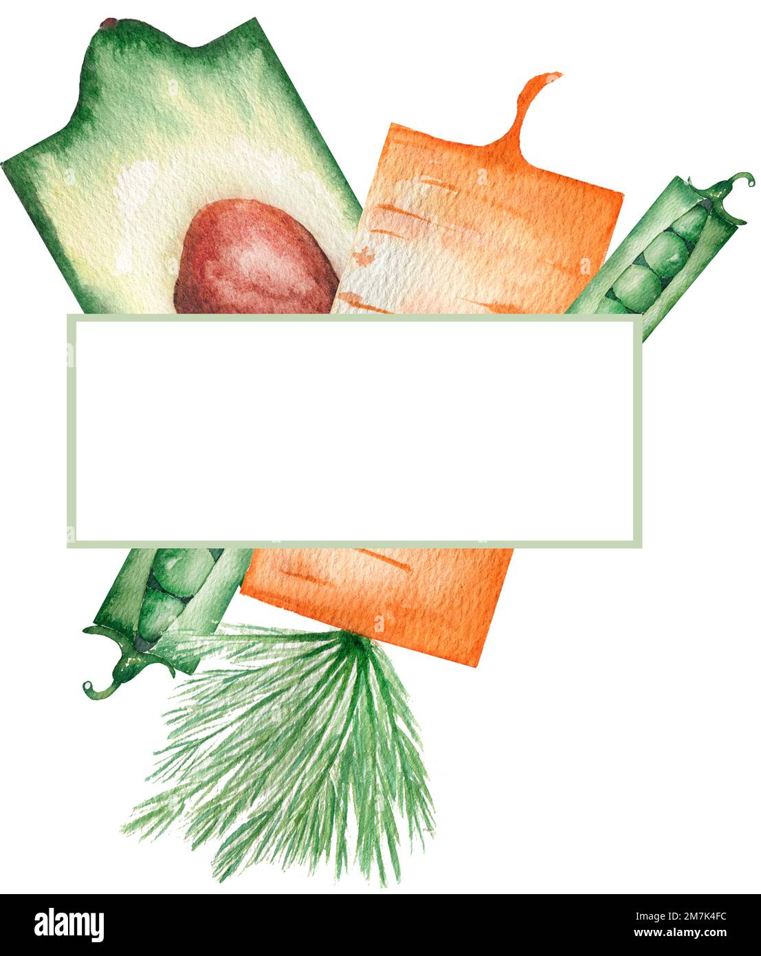 Vegetable Garden Clipart Border