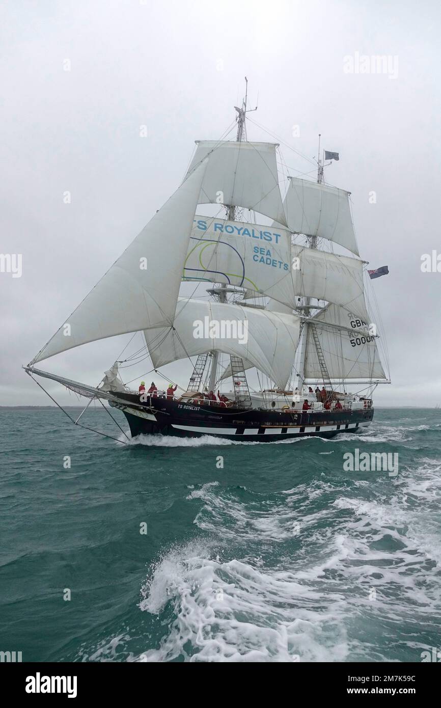 Training ship royalist tall ships hi-res stock photography and images ...
