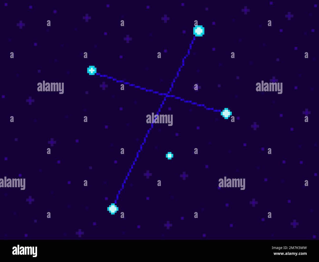 Southern Cross Constellation Map