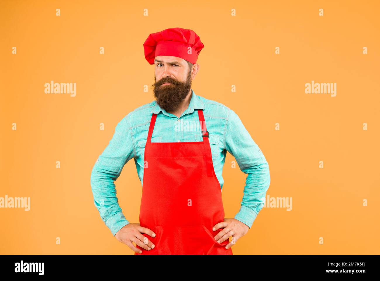 Bearded man chef Catering Service restaurant provide customizable menu ...