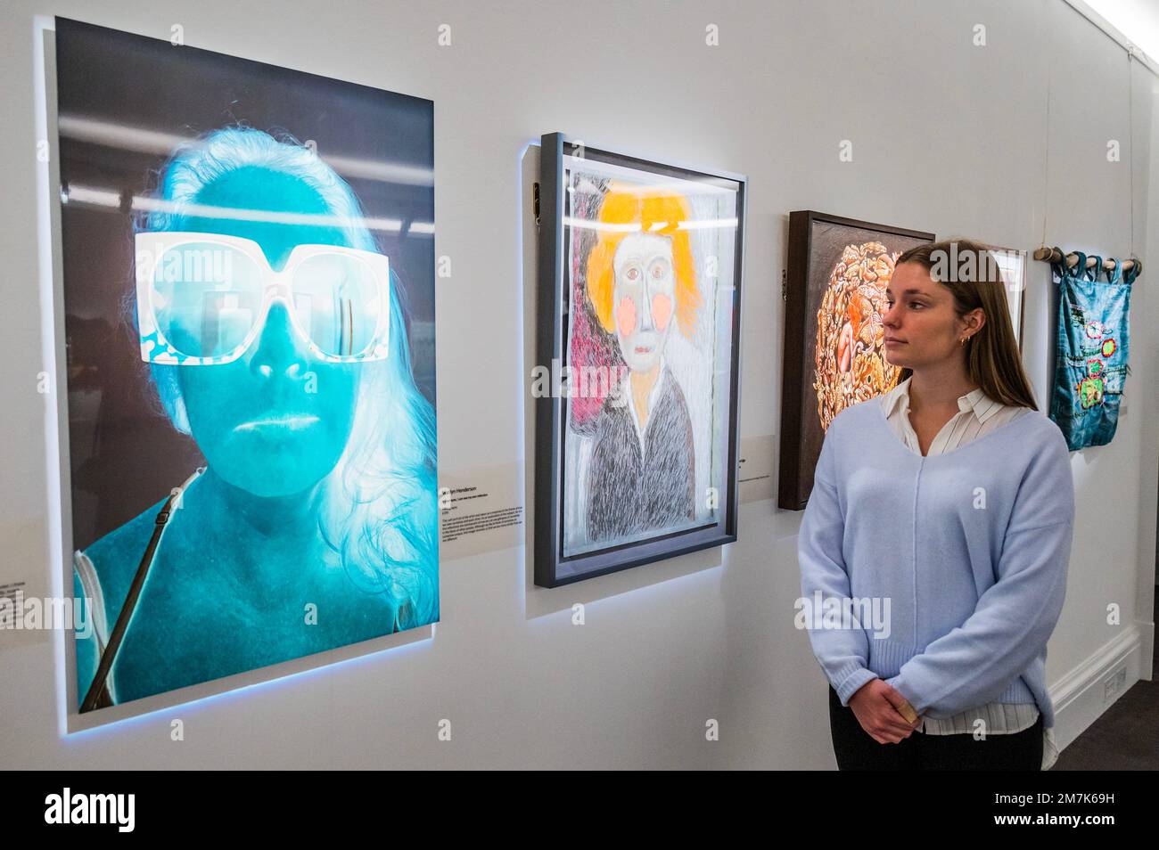 London, UK. 10th Jan, 2023. Preview of Humanity, the latest exhibition ...