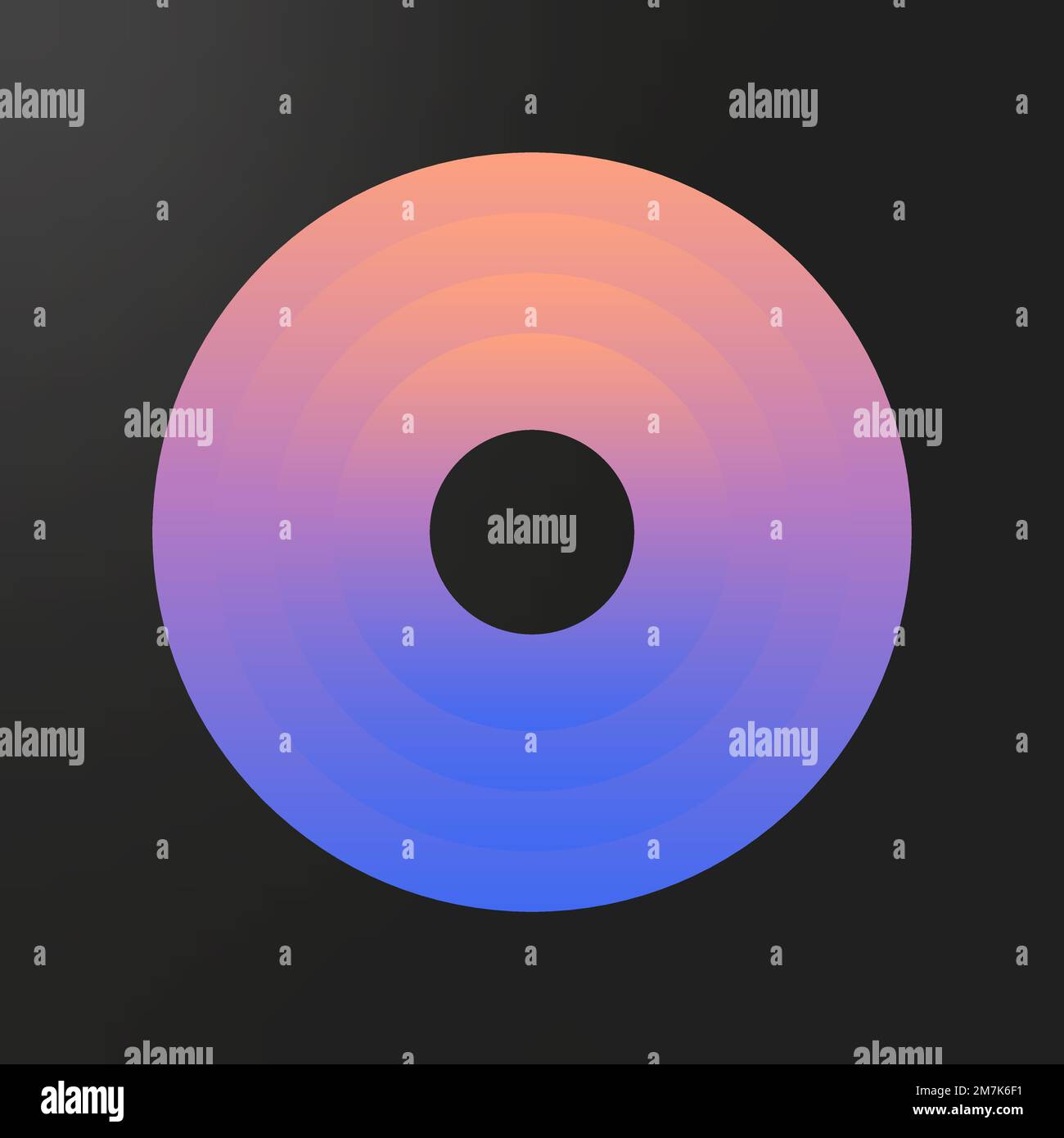 Colorful ring gradient element vector Stock Vector Image & Art - Alamy