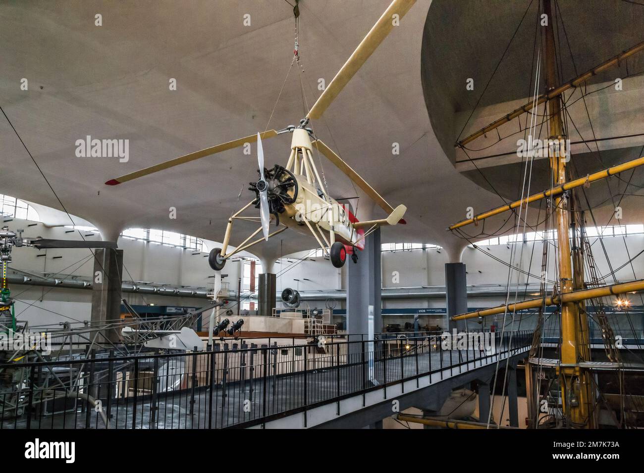 MILAN, ITALY - MAY 19, 2018: This is the transport pavilion of the ...