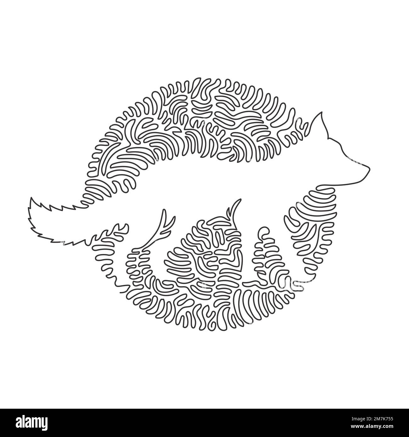 Fox abstract art hi-res stock photography and images - Alamy