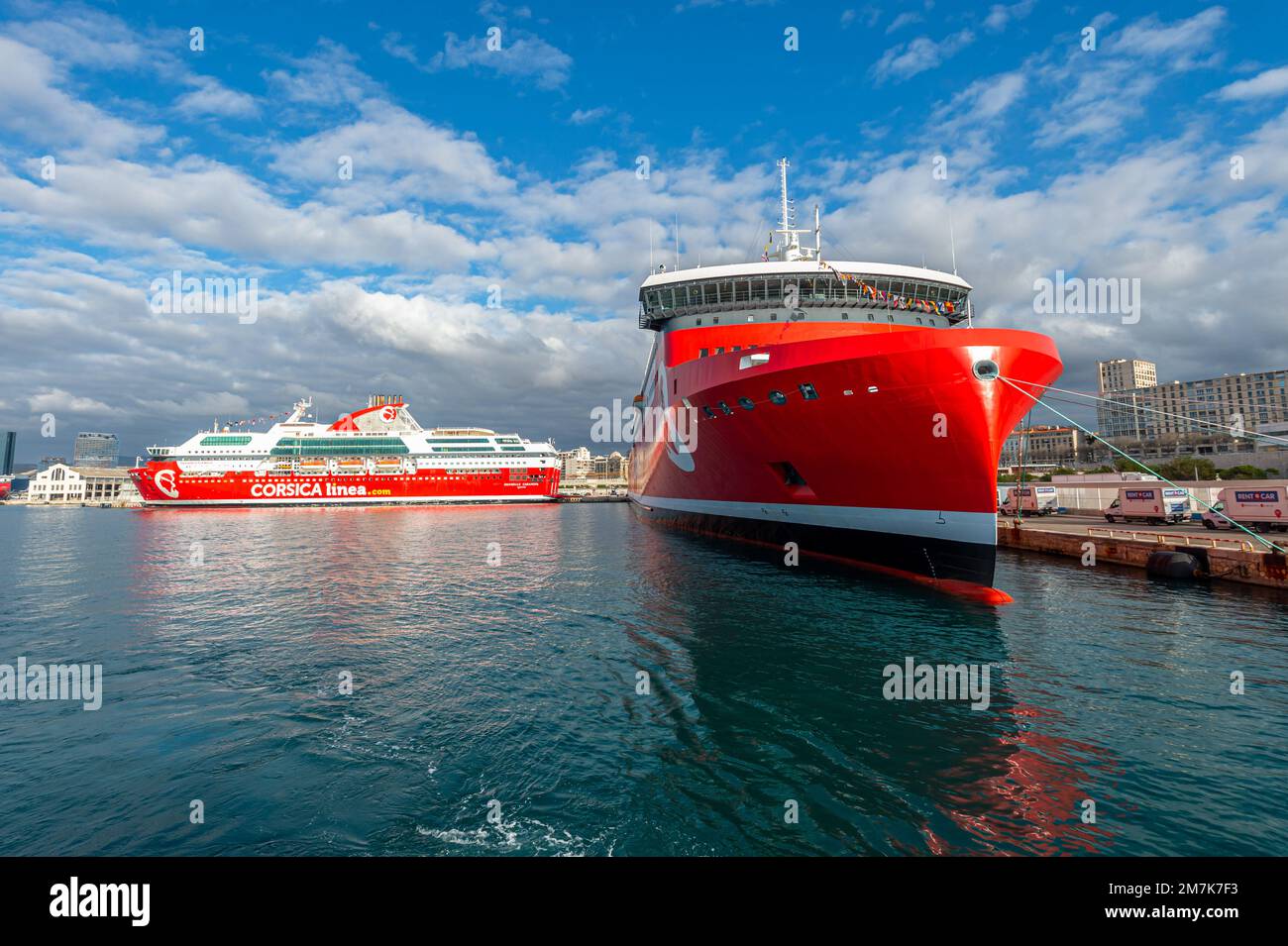 (from L to R): ferry "Daniele Casanova" and GNL ferry "A Galeotta ...