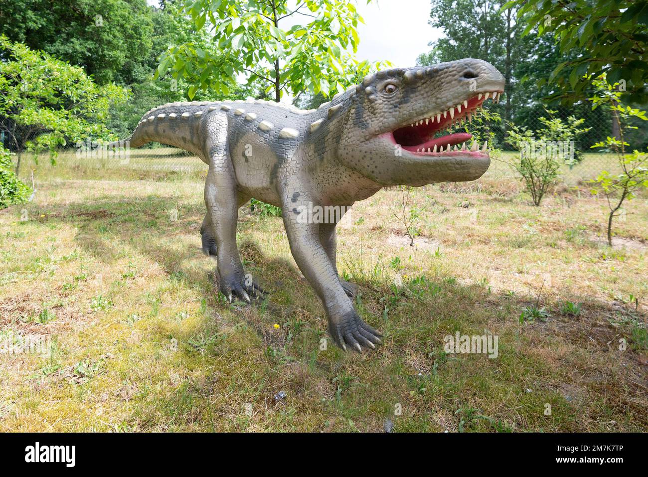 Oertijdmuseum-Boxtel-12-06-2022: Postosuchus at outside museum, The ...