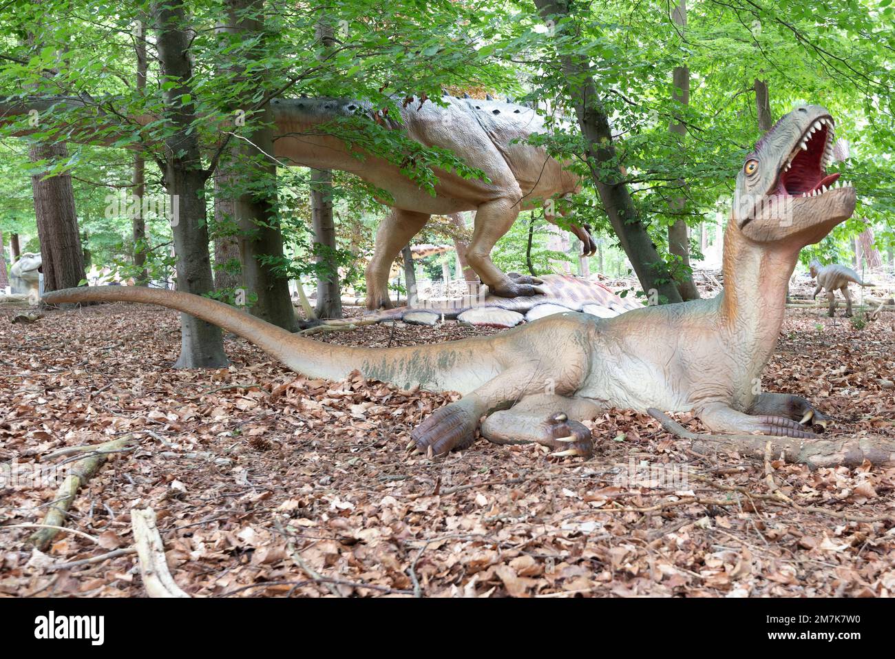 Oertijdmuseum-Boxtel-12-06-2022: Dinosaur, Tyrannosaurus Rex in the ...