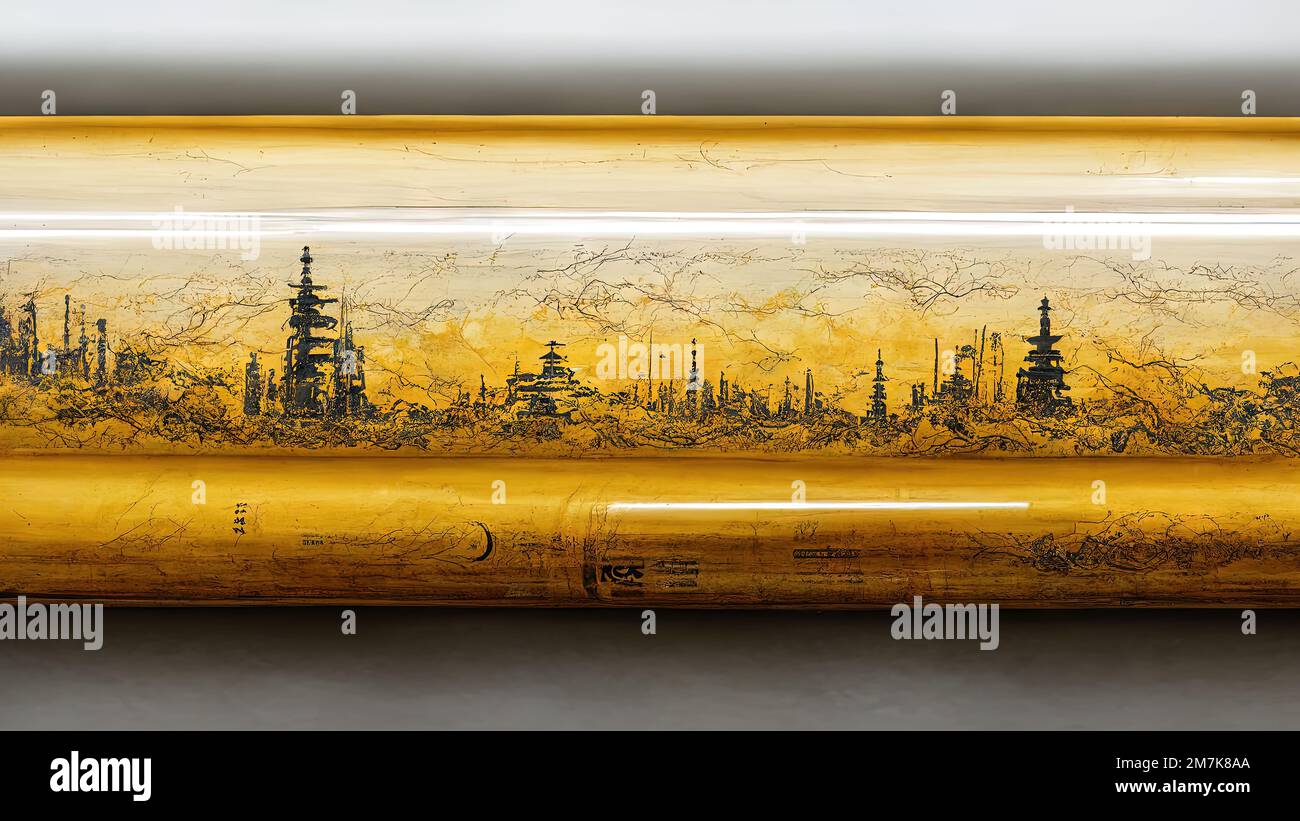 Ukiyo-e traditional Elegant, elegant, dramatic and luxurious Japanese ...