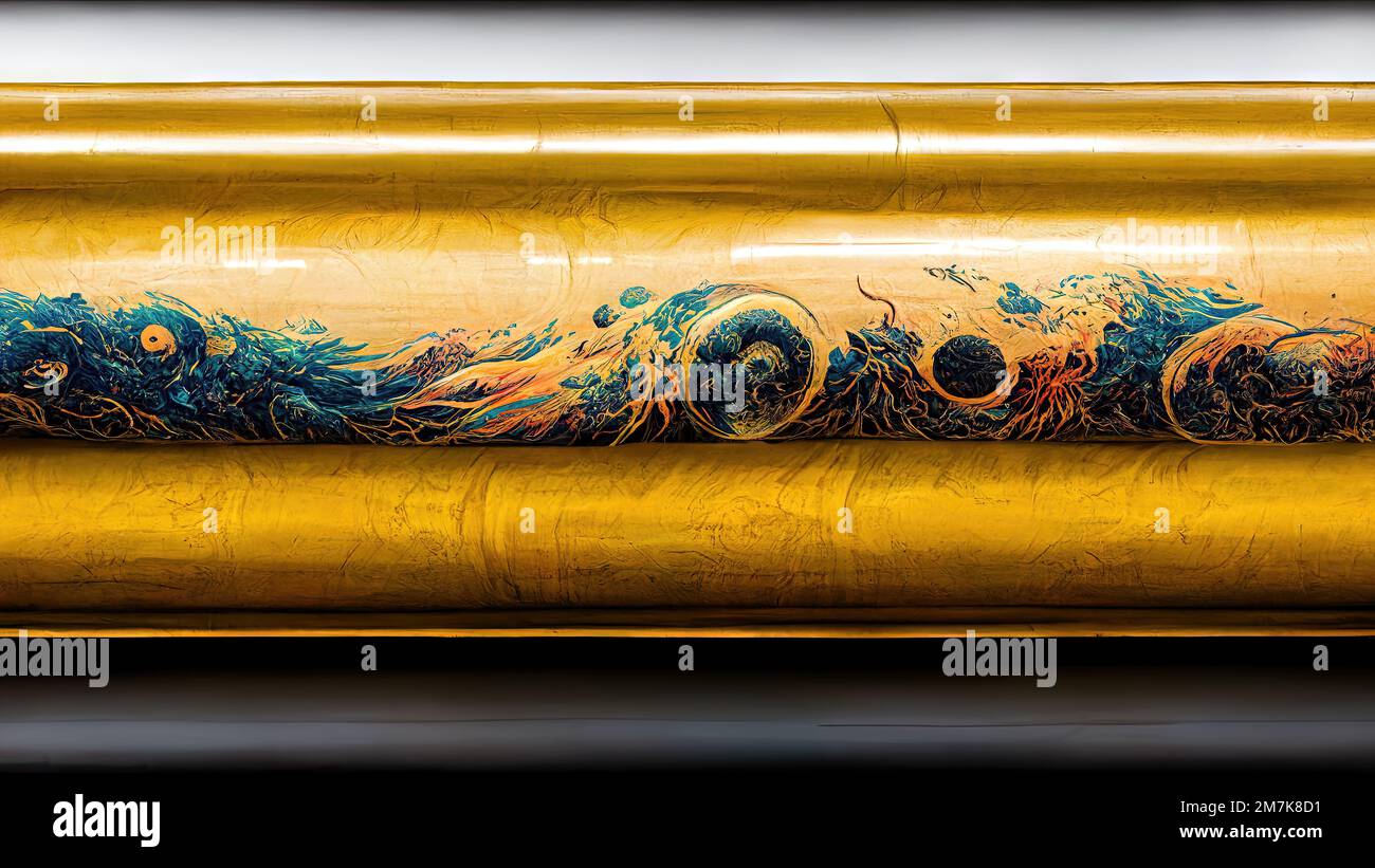 Ukiyo-e traditional Elegant, elegant, dramatic and luxurious Japanese ...