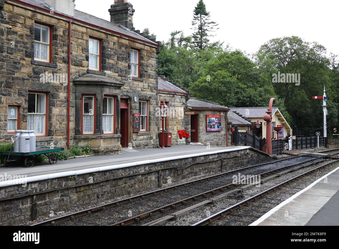 Goathland train station, north yorkshire Stock Photo - Alamy