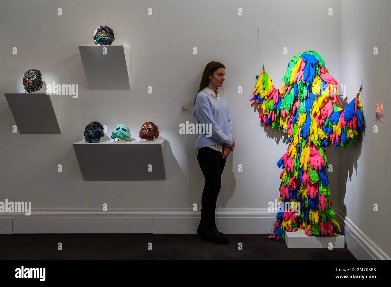 London, UK. 10 Jan 2023. Straiph Wilson, UNTITLED with Naoibh Mcnamee ...