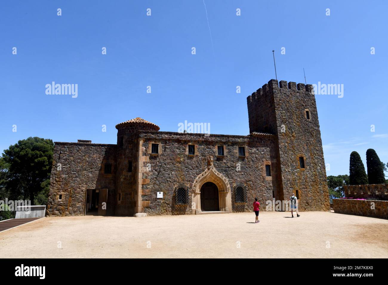 Placa del Castell at the Cap Roig Botanical Gardens, Palafrugel, Spain ...