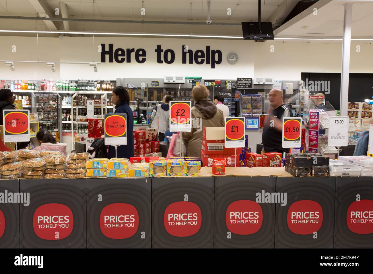 Coop food shop interior hi-res stock photography and images - Alamy