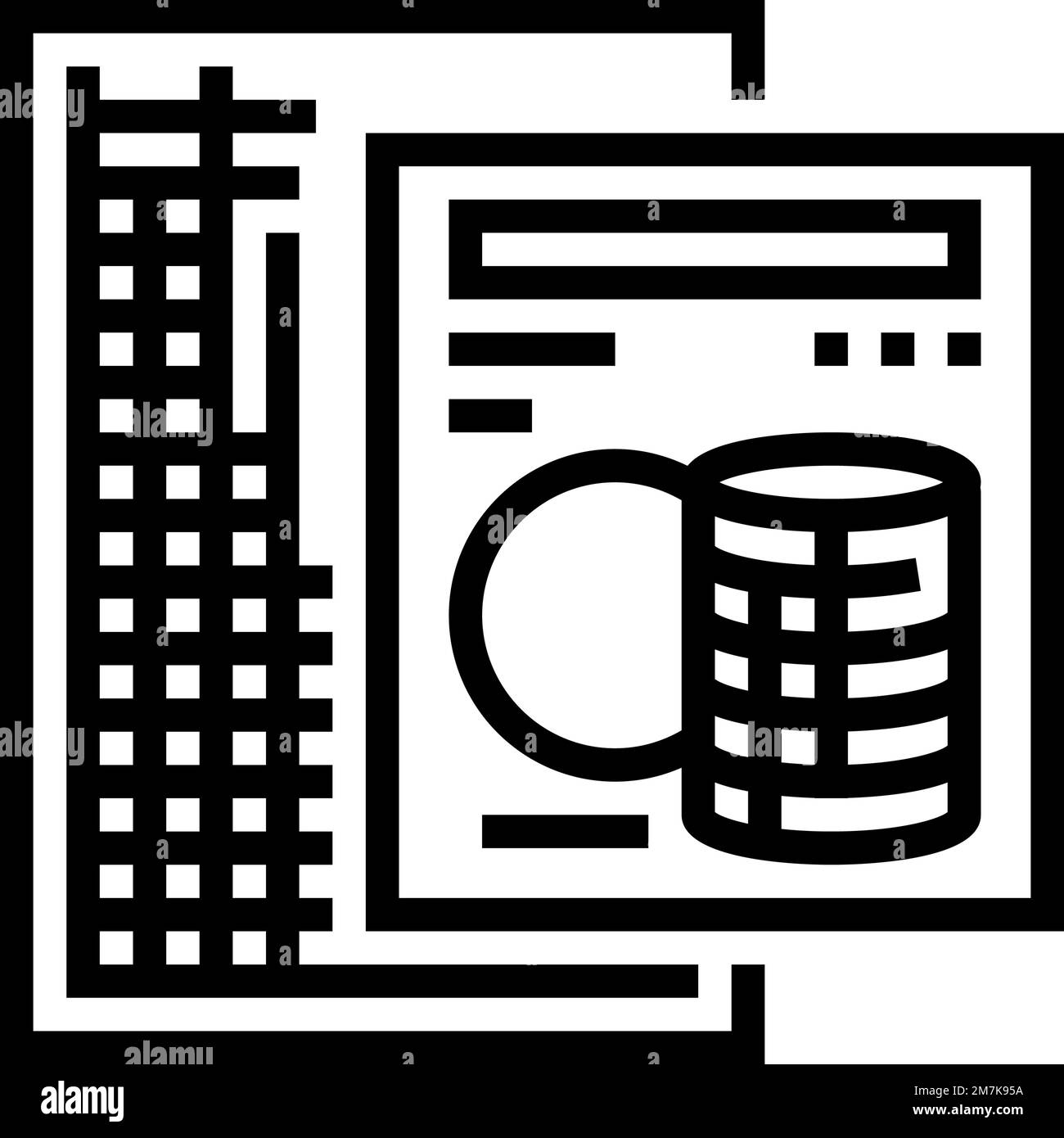 sterile gauze pads first aid line icon vector illustration Stock Vector ...