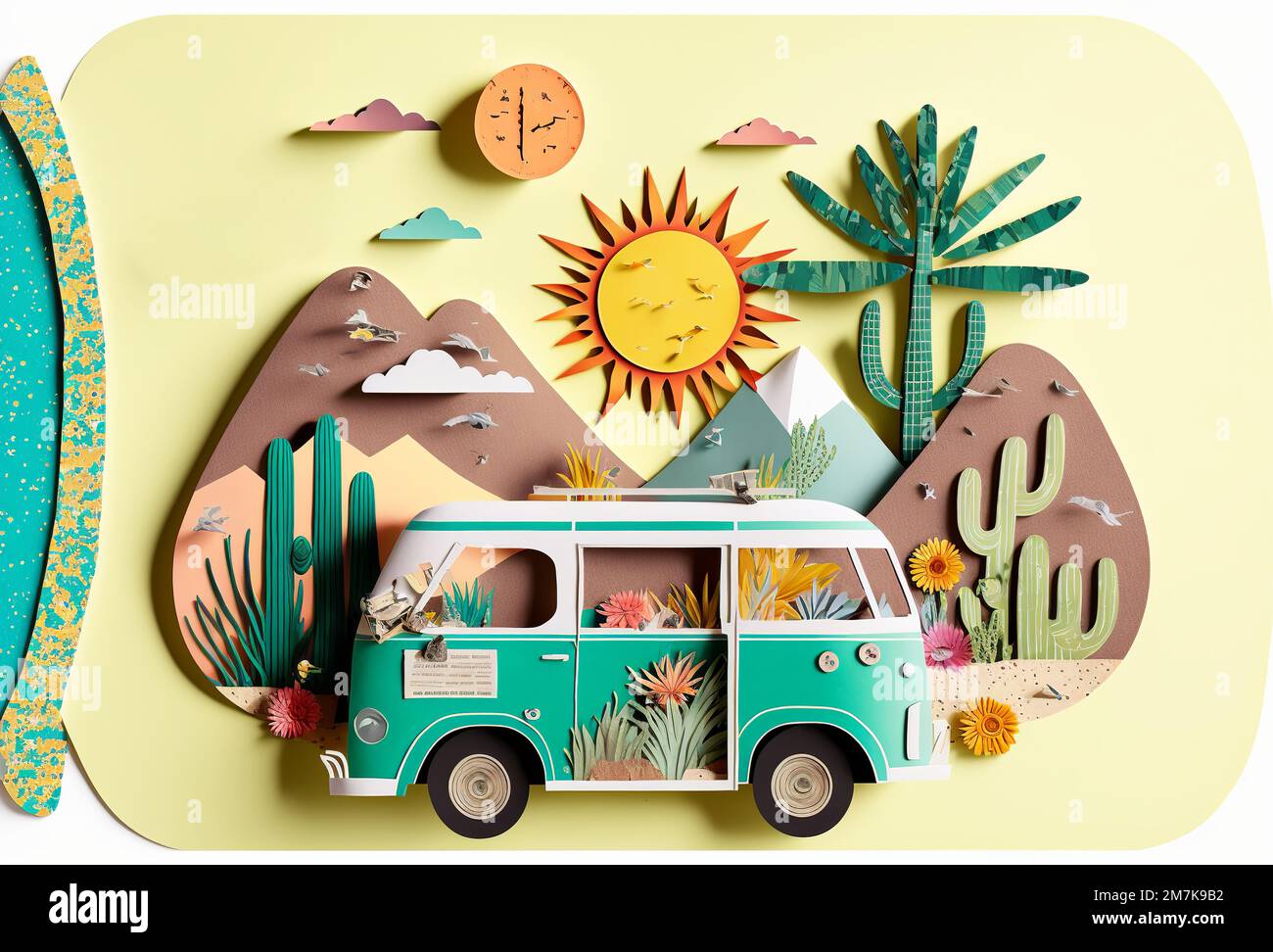 Car collage hi-res stock photography and images - Alamy