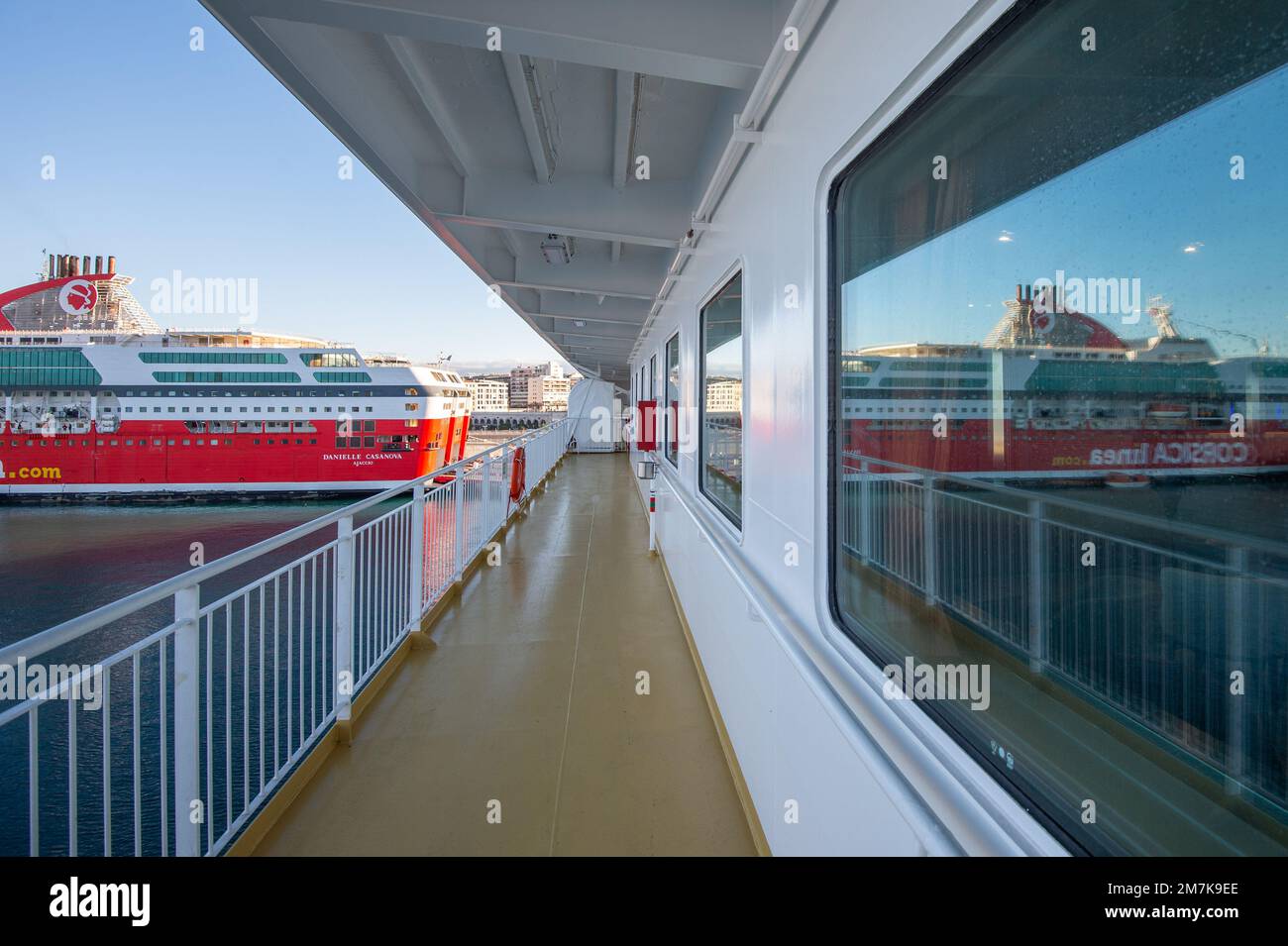 Marseille, France. 6th Jan, 2023. The ferry Daniele Casanova in the ...