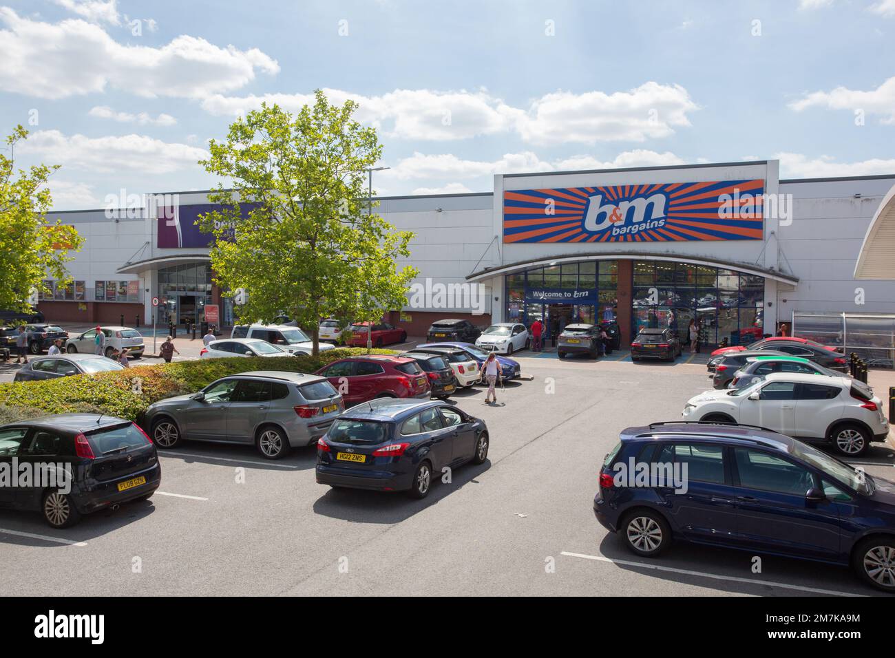 Willowbrook Retail Park, Loughborough Stock Photo - Alamy
