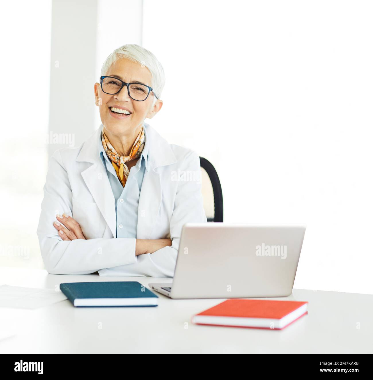 woman senior doctor hospital medical medicine health care clinic office ...