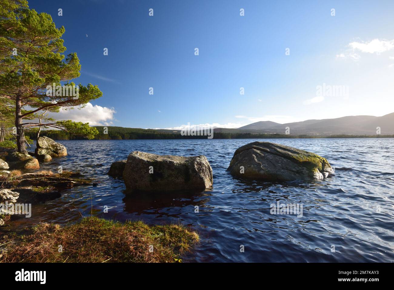 Loch Garten - Scottish Highlands Stock Photo - Alamy