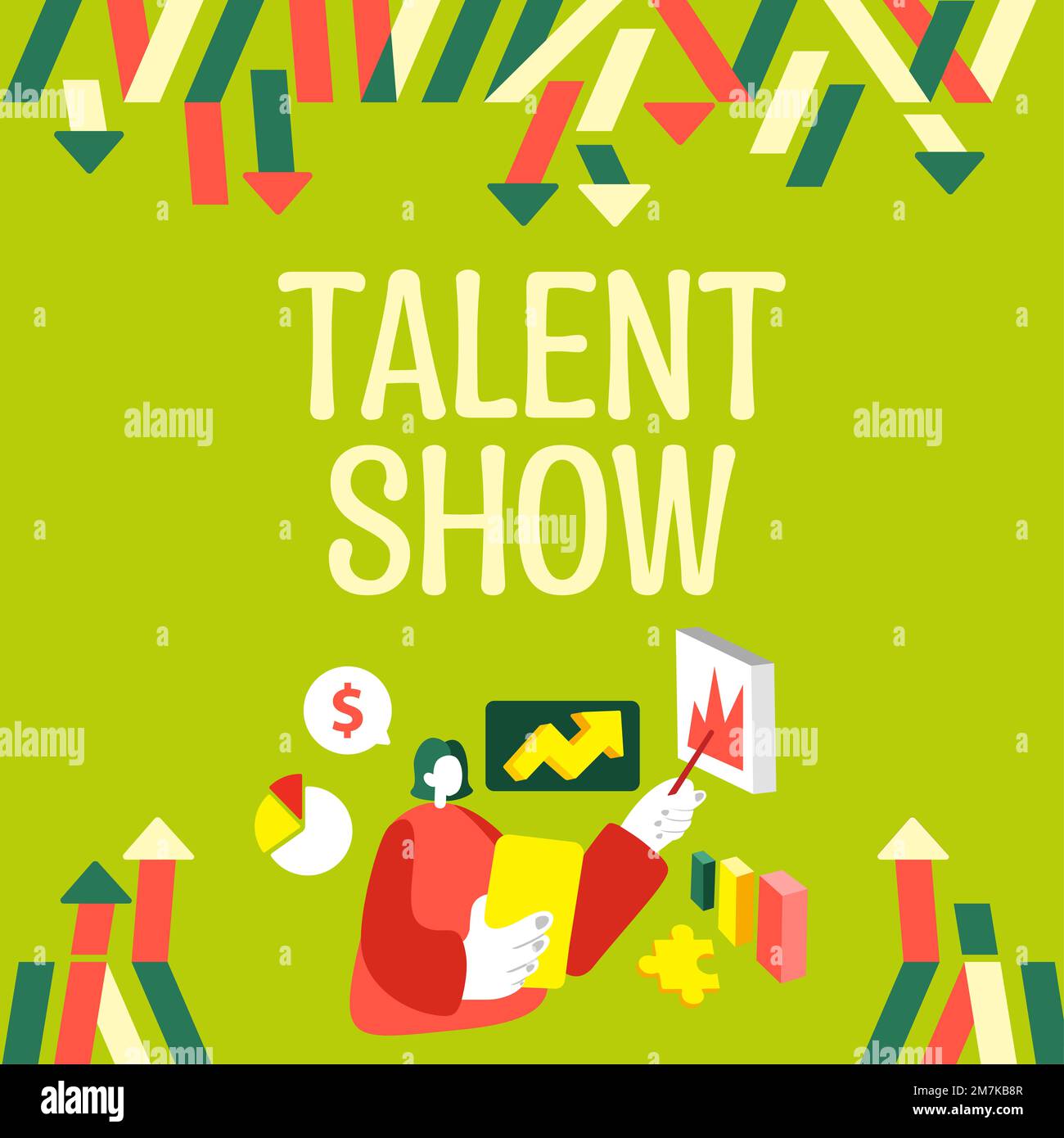 Writing displaying text Talent Show. Business overview Competition of ...