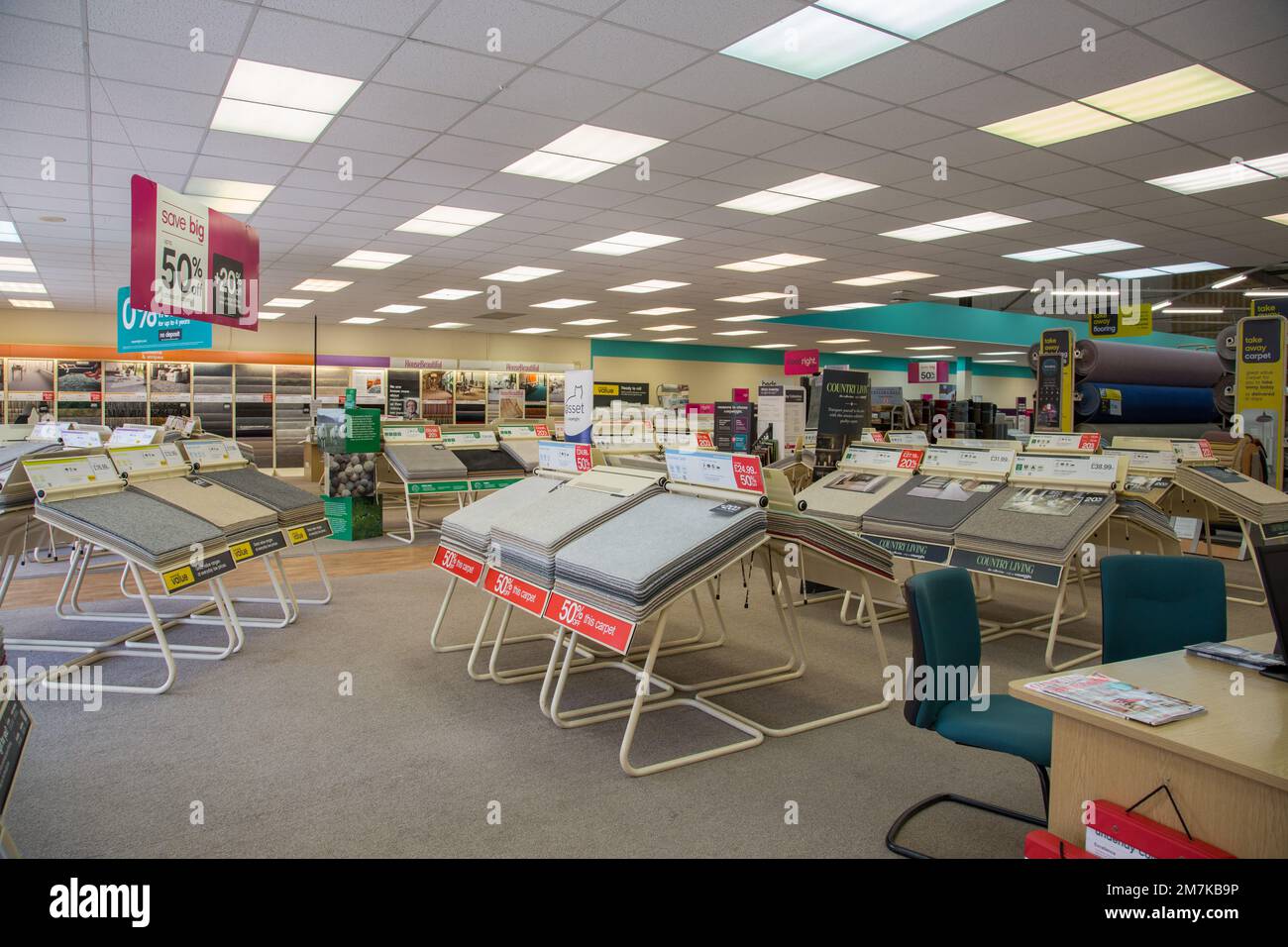 Carpet Right store Stock Photo - Alamy