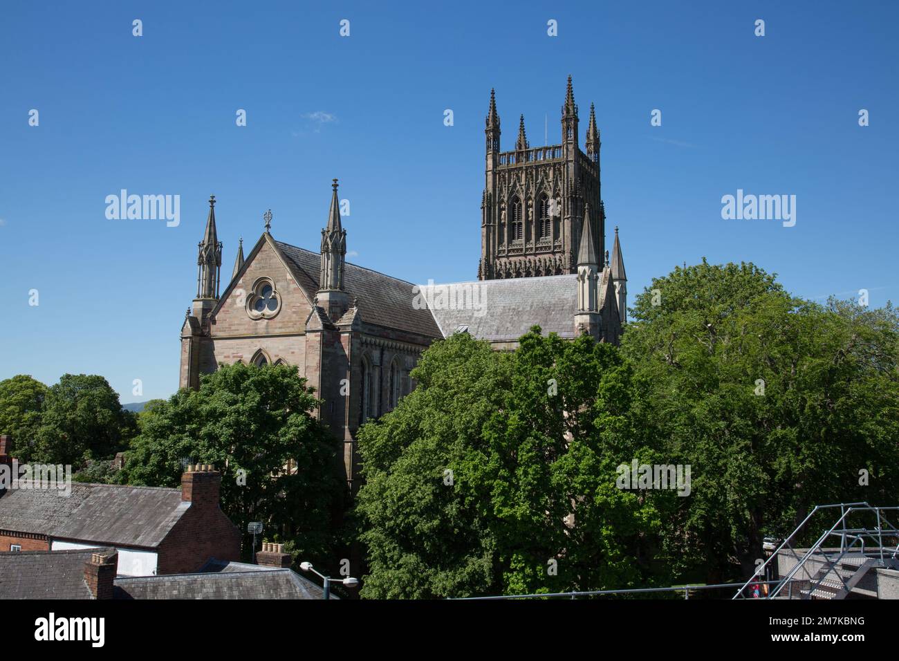 Christ and the blessed mary the virgin of worcester hi-res stock ...
