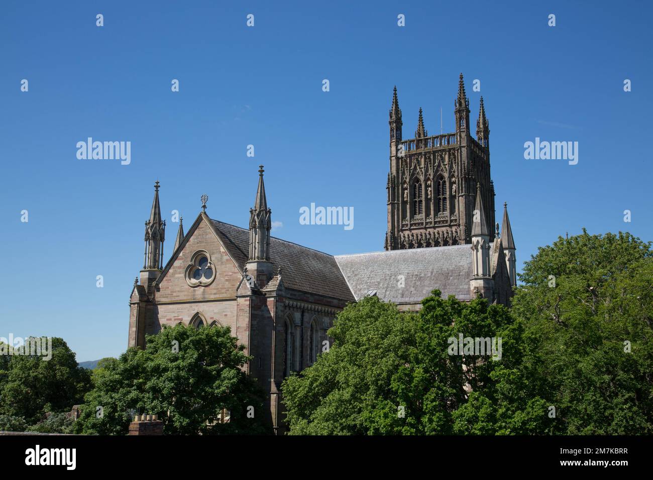Christ and the blessed mary the virgin of worcester hi-res stock ...