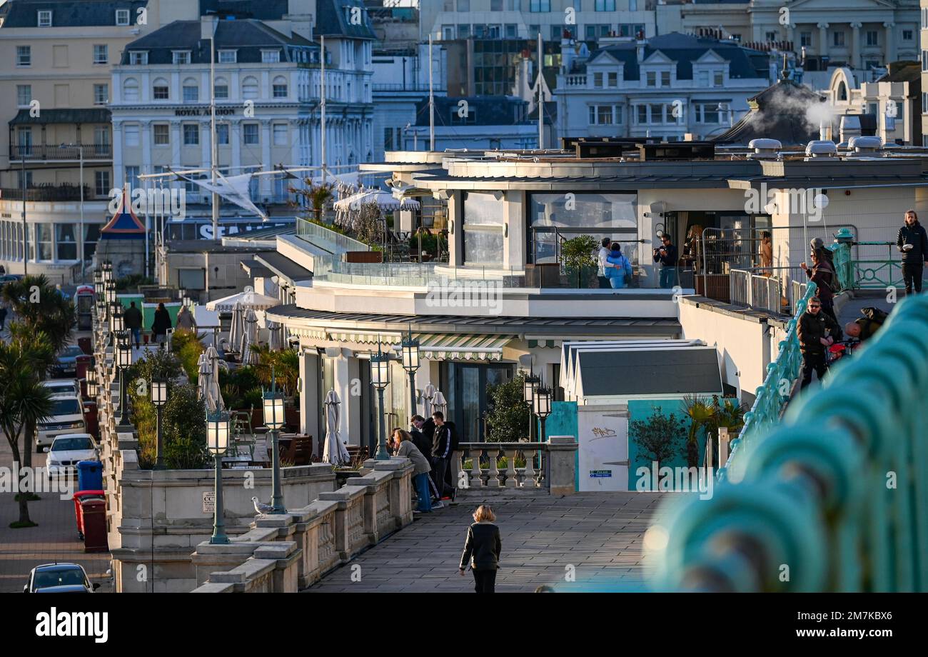 Brighton Beach House Members club Soho House along Madeira Drive on ...