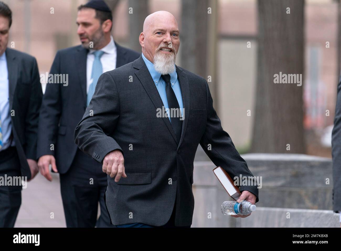 Richard Barnett, an Arkansas man who was photographed with his feet on ...
