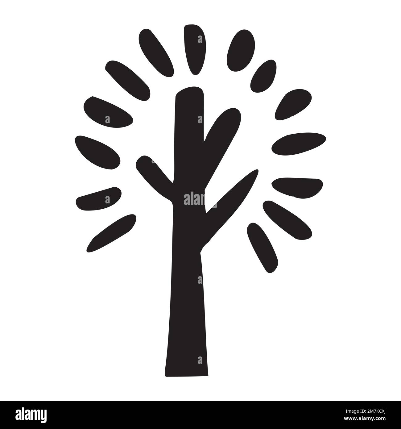 Brow leaf Stock Vector Images - Alamy