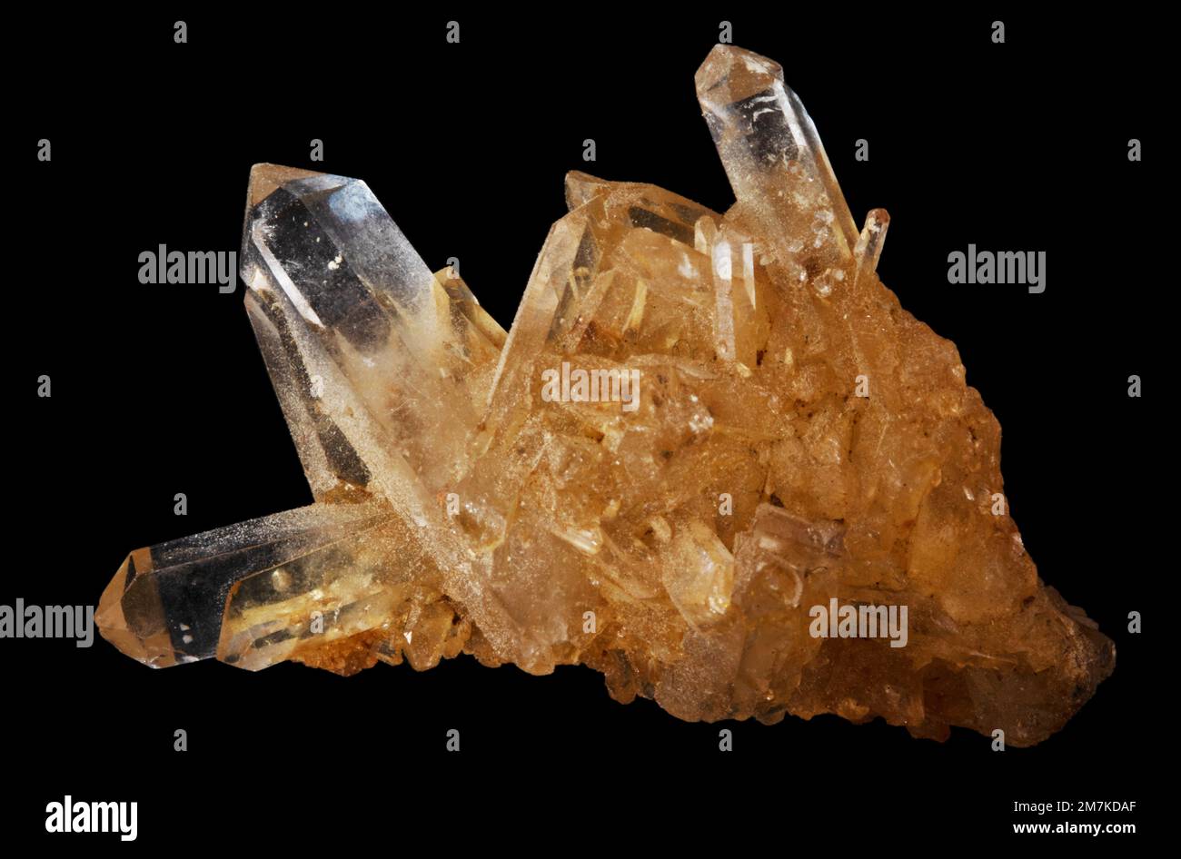 Rocks and Minerals, Quartz Crystals laboratory sample Stock Photo - Alamy