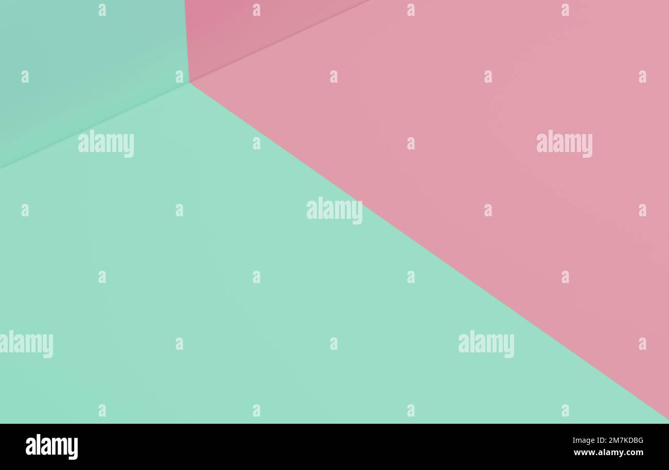 Duo pastel Colors minimal background Stock Photo - Alamy