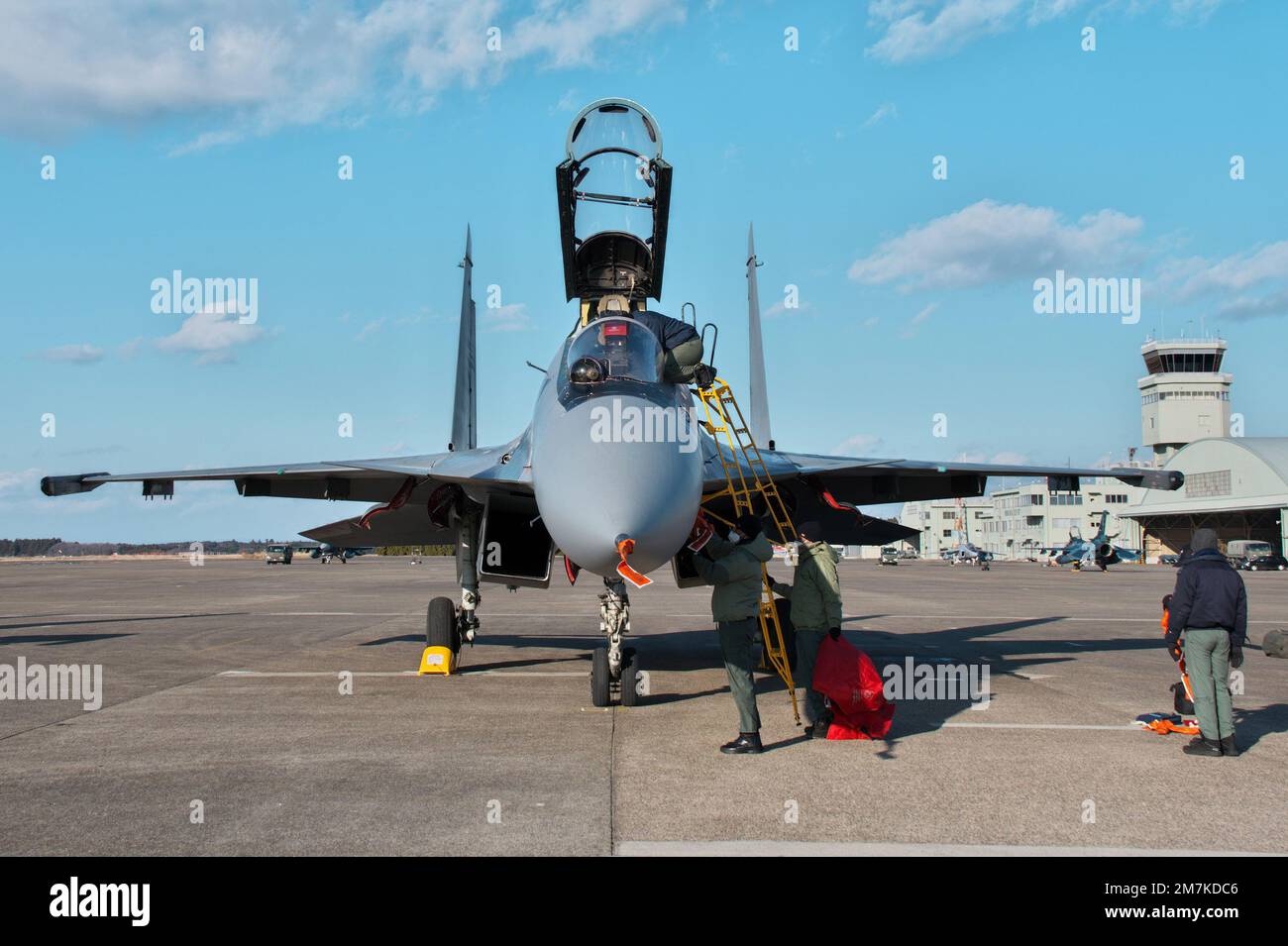Omitama, Japan. 10th Jan, 2023. Four India air force Su-30 MKI Flanker ...